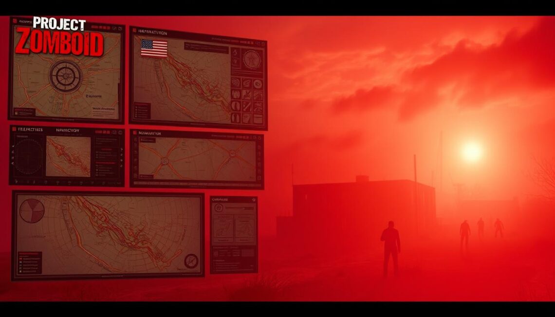 Überlebenstipps für die Project Zomboid Map